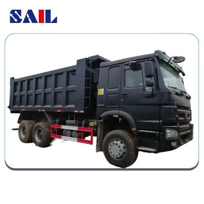 China SAIL Used 6×4 SINOTRUK HOWO 336 Dump Truck (Black) for sale