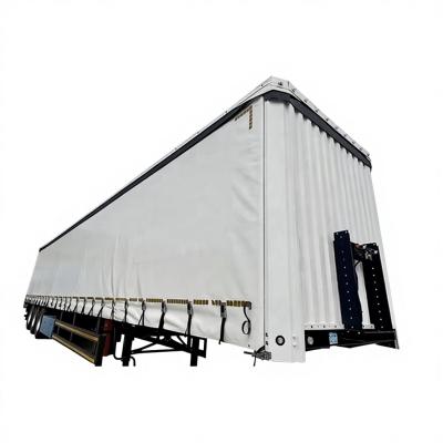 China SAIL 3 Axle Steel Side Curtain Semi Trailer with >30000 kg Payload for Efficient Loading for sale