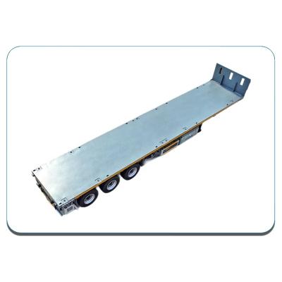 China SAIL 20ft 40ft 53ft Steel Semi-Trailer Flatbed 3 4 Axle 6x4 Truck Transport Flat Bed Cargo Container Semi Trailer for sale