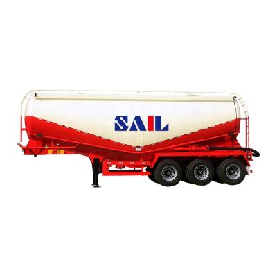 China SAIL High Quality 30-60 Ton Lightweight Cement Dry Powder Transport Tanker Semi Trailer Truck Custom Color for sale