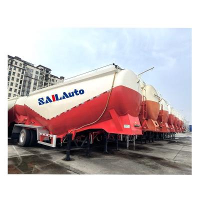 China SAIL OEM Custom 3 Axles Tank Transport Trailer Hot Sale Bulk Cement Powder Storage Semi Trailer for Sale for sale