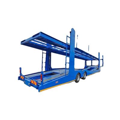 China SAIL Steel Semi-Trailer 2-3 Axle 6-8 Cars Carrier Heavy Duty 20-200Tons Capacity 13.75m X 2.55m X 4m Vehicle Transport Trailer for sale