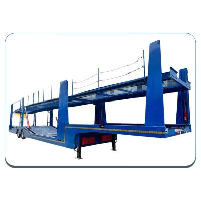 China SAIL Steel Double Deck 2-3 Axle Semi-Trailer Car Hauler 20-200Tons Capacity 13.75m Length Dubai for sale