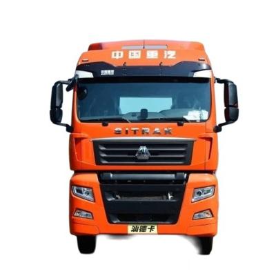 China 3 Axle 40Ton 10X12 Head Steel Semi-Trailer Carriage Freight Transport Logistics Tractor Semi Truck Trailer Van Sail Logistics for sale