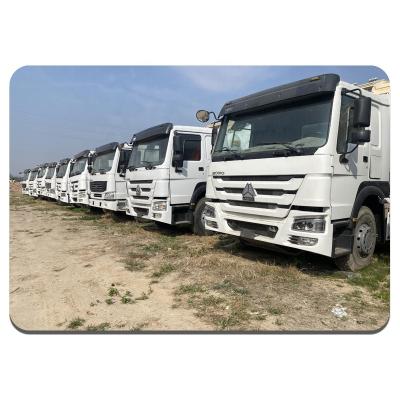 China SAIL China 6X4 40 Ton HOWO 371 Used Driver Truck Towing Container Trailer Tractor Trucks Head Prices for sale