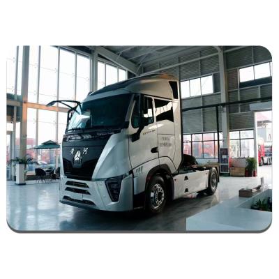 China SAIL HOWO Second-Hand Euro 6 6x4 Drive Wheel Left Steering Tractor Trailer Truck Head 450HP for sale