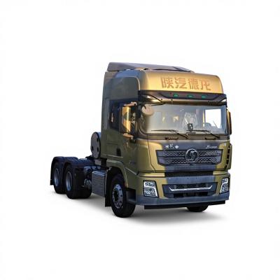 China SAIL 420 Heavy Duty >50T Load Capacity 6x4 Drive Wheel 450hp Horsepower Euro 4 8-Speed Condition Used Left SHACMAN Tractor Truck for sale