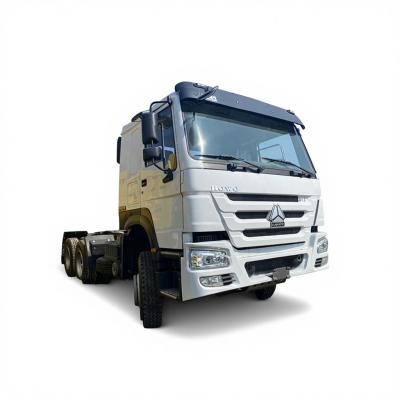 China SAIL HOWO 6X4 10 Tyre Euro 4 Diesel Used Truck Tractor Head Left Steering High Quality 351-450hp 1500-2000Nm for Sale for sale