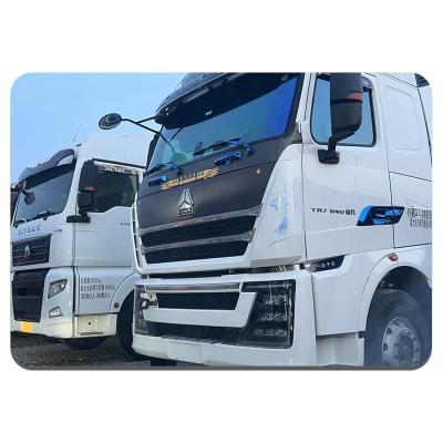 China SAIL 6*4 Wheel 420 HP New Sino 6x4 Prime Mover Right Hand Drive Sinotruk Howo Used Trailer Tractor Truck Head Trucks for Sale for sale