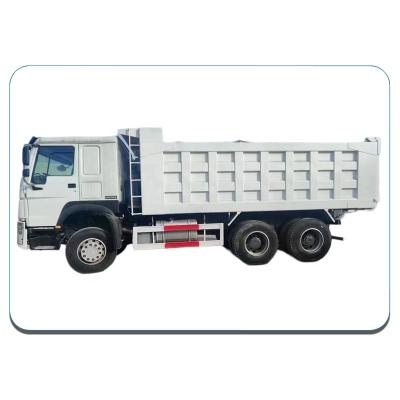 China SAIL Low Price 8x4 40 Tons Used HOWO Tipper Dump Truck Manual Diesel Left Steering Fabric Seats for Sale for sale