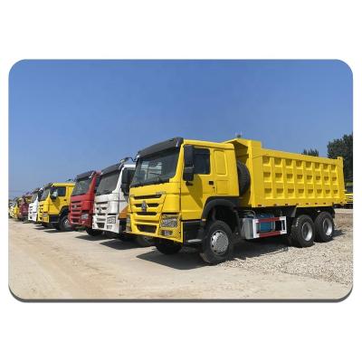 China SAIL Low Price Sinotruck Howo 371 Used 6x4 Mini Dump Truck 20 Cubic Meters Capacity 30 Ton Diesel Fuel Manual Gear Box Left for sale