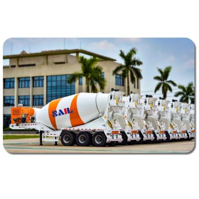 China SAIL Heavy Duty Mobile Transport Cement Mixer Vehicle Concrete Agitator Truck for Efficient Mixing for sale