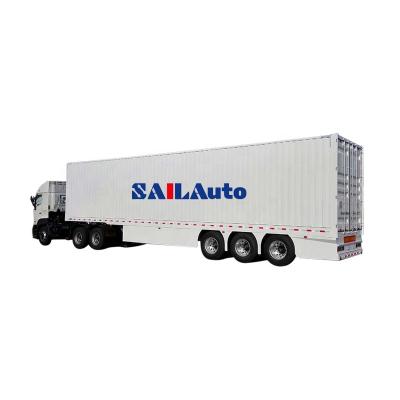 China SAIL OEM Custom Electric Van Cargo Truck New Heavy Duty Semi Trailer Box Truck for Cars Farm Used Car Vans with Right Steering for sale