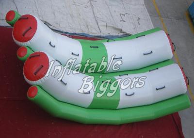 Cina UL gonfiabile EN14960 del gioco dell'acqua del PVC dell'attuatore bianco del doppio per il parco gonfiabile dell'acqua in vendita