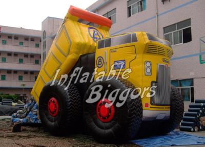 China De woonauto als thema heeft Jonge geitjes Opblaasbare Dia's met Dubbele Steeg, Puncture-Proof EN71 Te koop