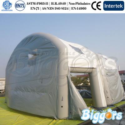 Cina Camera di campeggio all'aperto di progettazione della radura della tenda gonfiabile unica dell'esercito con il chiaro PVC in vendita