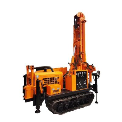 Cina 150 m di profondità Crawler camminare acqua pozzo per la trivellazione Rig macchina con 42KW motore diesel in vendita