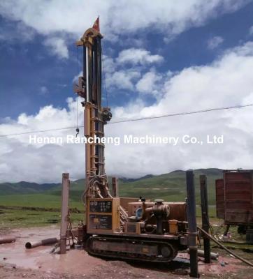 Cina 400m profondità di perforazione 89mm canna di perforazione macchina di perforazione pozzo acqua 97KW potenza nominale in vendita