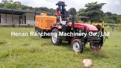 Cina 200 m di profondità 40 HP motore diesel idraulica macchina per la perforazione di pozzi con tre ruote in vendita