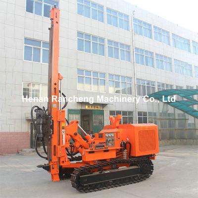China 84kw Solar Powered Pile Driver Equipment 20 - 100m Bore Depth 90 - 300mm Bore Dia for sale