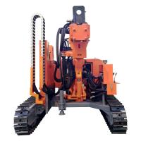 Quality 115HP Diesel Engine Solar Hydraulic Pile Driver 100mm - 400mm Drilling Dia for sale