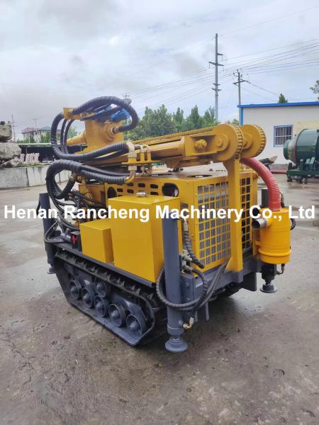 Quality Depth 150m Mini Crawler Water Well Drilling Rig Machine with 300mm diameter for sale