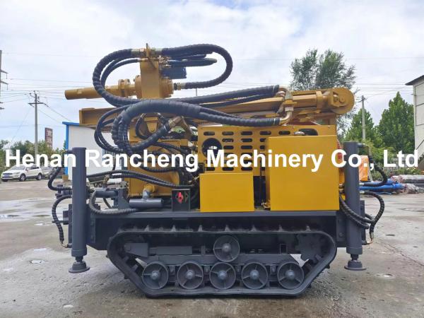 Quality Depth 150m Mini Crawler Water Well Drilling Rig Machine with 300mm diameter for sale