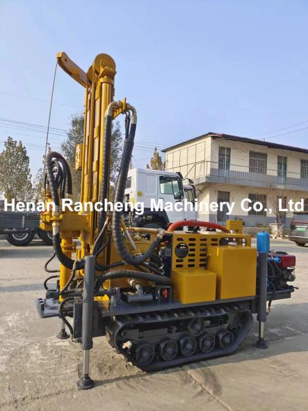 Quality Depth 150m Mini Crawler Water Well Drilling Rig Machine with 300mm diameter for sale