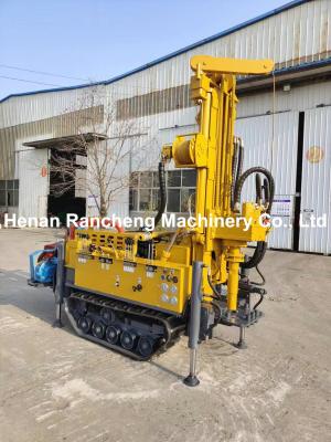 China RCF150S 150m Depth Compact Rubber Track Water Well Drilling Rig Machine With 42KW Yuchai Engine for sale
