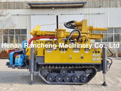 China RCF150S 150m Depth Compact Rubber Track Water Well Drilling Rig Machine With 42KW Yuchai Engine for sale