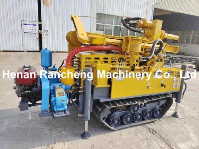 China RCF150S 150m Depth Compact Rubber Track Water Well Drilling Rig Machine With 42KW Yuchai Engine for sale