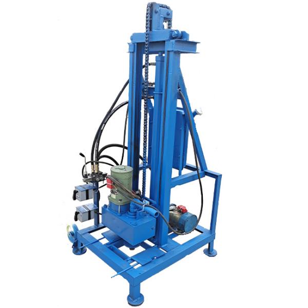 Quality 60V Portable Water Well Drilling Machine 100m Bore Depth 42mm Dia Drilling Rod for sale