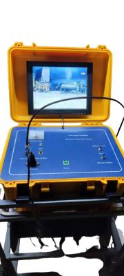 China 300m bron inspectie camera onderwater camera met elektrische lier en aluminium legering hoofd controle doos for sale