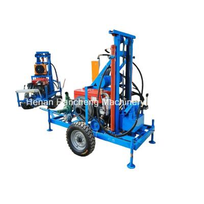 China Máquina portátil de perfuração de poços de água com 150 m de profundidade de perfuração e 450 mm de diâmetro for sale
