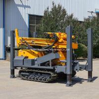 China High Efficiency 200m Depth Crawler-Mounted Water Well Drilling Rig Machine for sale