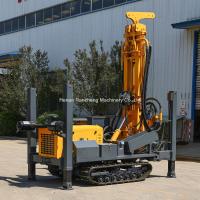 China High Efficiency 200m Depth Crawler-Mounted Water Well Drilling Rig Machine for sale