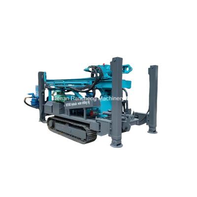 중국 Efficiency And Reliability Depth 350m Crawler Mounted Water Well Drilling Machine With 91KW Yuchai Engine 판매용