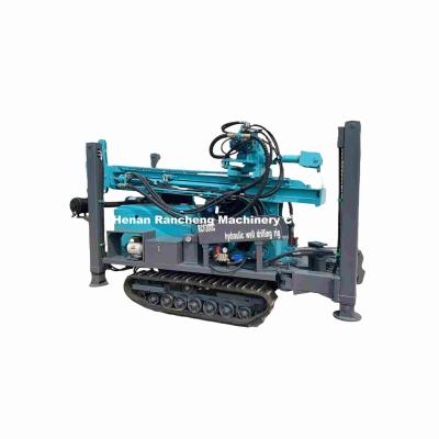 중국 High Efficiency 200m Depth Crawler-Mounted Water Well Drilling Rig Machine 판매용