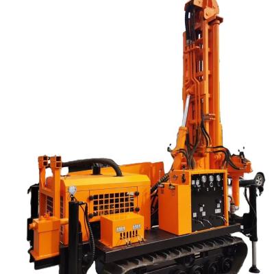 China High Drilling Efficiency 150m Deep Diesel Hydraulic Drilling Rig Mountain And Rock Water Well Drilling Rig Machine for sale