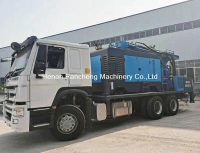 Cina Hydraulic 350m Well Drilling Machine Mounted Drilling Truck Price Diesel Water Well Drilling Rig For Sale in vendita