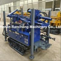 China Depth 180m Mini Crawler Borehole Drilling Rig Machine With 77.3KW Diesel Engine for sale