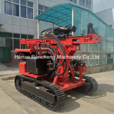 China Small Mini Solar Pile Driver With Rotary Motor For Solar Project for sale