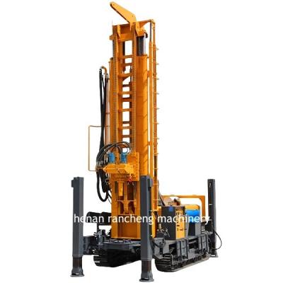중국 1000m 깊이 크롤러 설치 물 우물 파리 리그 기계와 197KW 엔진 판매용