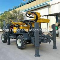 China Wheel Trailer Mounted Geological Geotechnical Exploration Core Drill Machine for sale
