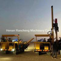 China Solar Pile Driver With 6m Frame Post Crawler Ramming Machine for sale