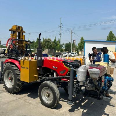 China Tractor Mounted Drill Machine Able To Drill 200m Depth Water Well Drilling Rig for sale