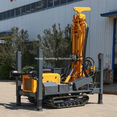 중국 수압 크롤러 장착 200m 구멍 뚫기 우물 물 우물 뚫기 리그 판매용