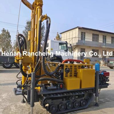 China 150m Deep Compact Portable Crawler Drilling Rig For Water Borehole Projects for sale
