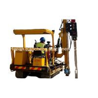 China 70KW Engine Solar Pile Driver Drilling Rig  For Borehole for sale