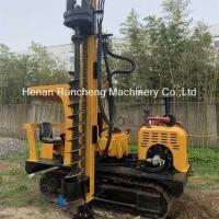 China Solar Pile Driver with Hydraulic System Customized Directional Valve for sale